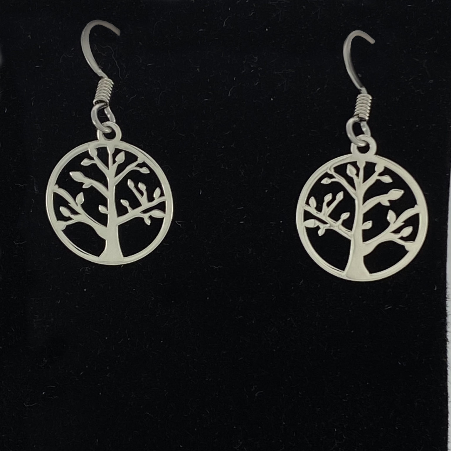 Hand-made | Sterling Silver Tree of Life Earrings